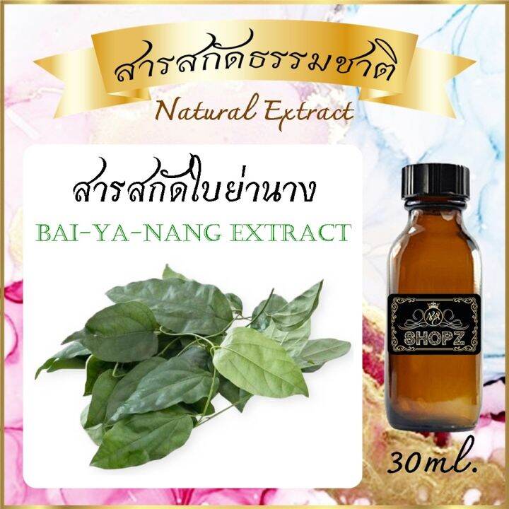 ️สารสกัดใบย่านาง ️ Bai-Ya-Nang Extract ขนาด 30 ml. สารสกัดธรรมชาติ สารสกัดสมุนไพร | Lazada.co.th