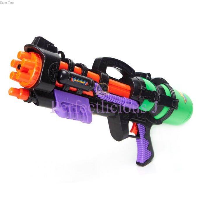 42cm High Pressure Long Range Water Gun Blaster / Pistol Air Mainan ...