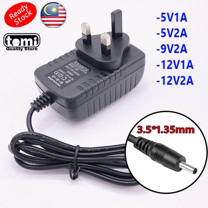 AC to DC 3.5mm Power Adapter 3.5*1.35mm Power Supply Adaptor 5V1A ...