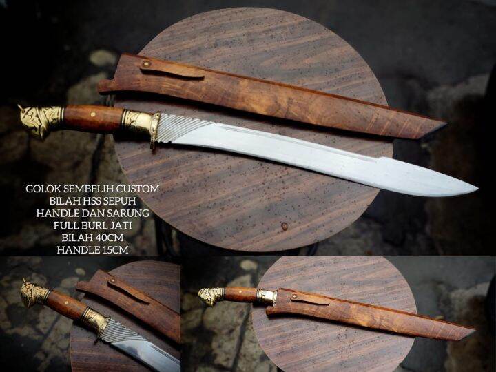 Golok Sembelih Custom Baja HSS | Lazada Indonesia