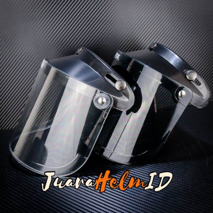 KACA HELM INJAK RETRO / VISOR MODEL PET LURUS | Lazada Indonesia