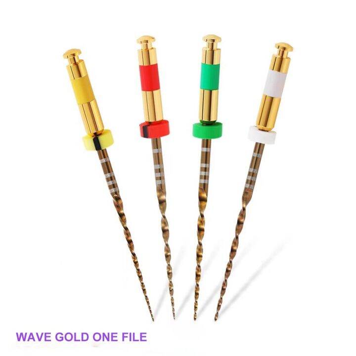 Dental Wave Gold One Files 4Pcs/Pack Reciprocational Large Primary ...