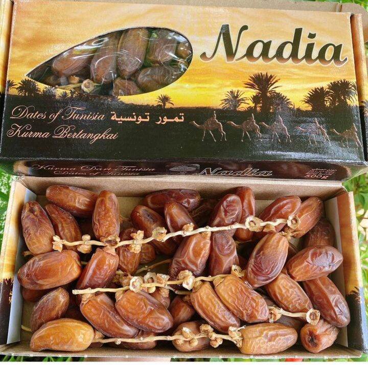 อิทผาลัม Nadia 500g (Deglet Nour) | Lazada.co.th