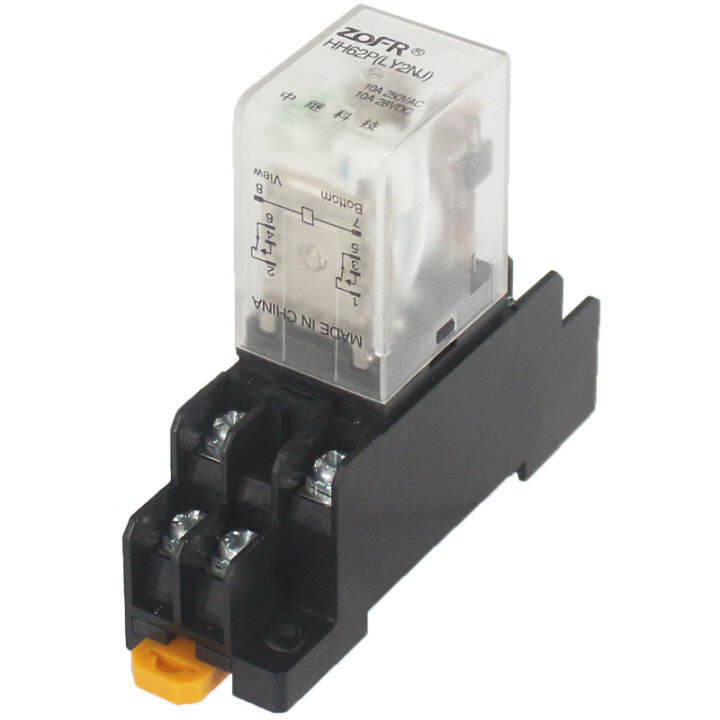 Small relay 220v yuan ONG SEONG WU AC DC 24V base 8 yuan leg hh52p small relay 62 yuan P53 Ma ...