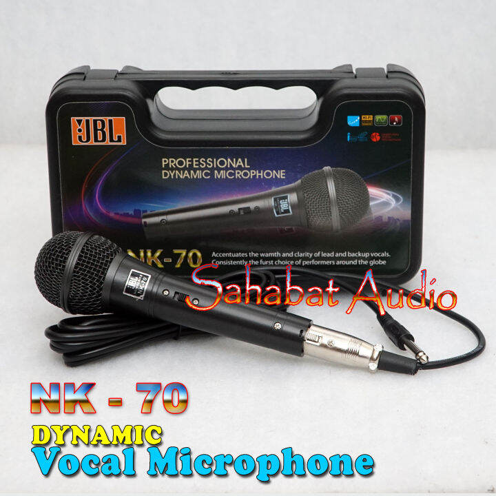 Mic Kabel NK 70 +Koper / Microphone Cable NK-70 / Mic Dynamic NK - 70 / Microphone NK70 | Lazada ...