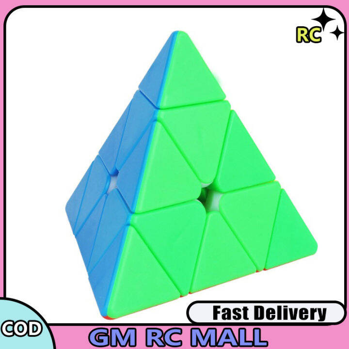 Yuxin Pyramid Stickerless Speed Cube 3x3 Triangle Cube Puzzle | Lazada PH