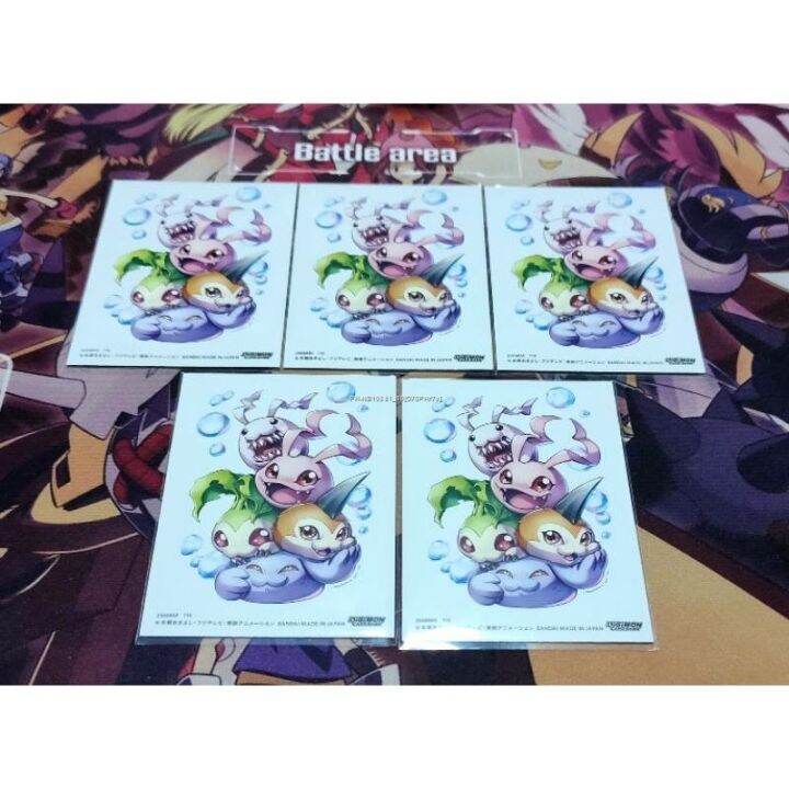 Digitama Design Digimon Card Game Sleeves (5pcs) | Lazada PH