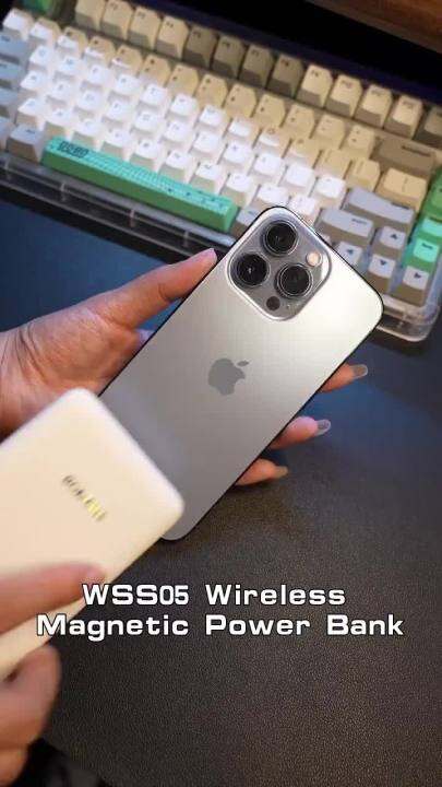 Romoss wss05 5000mAh pd20w Wireless fast charging compact mini original ...