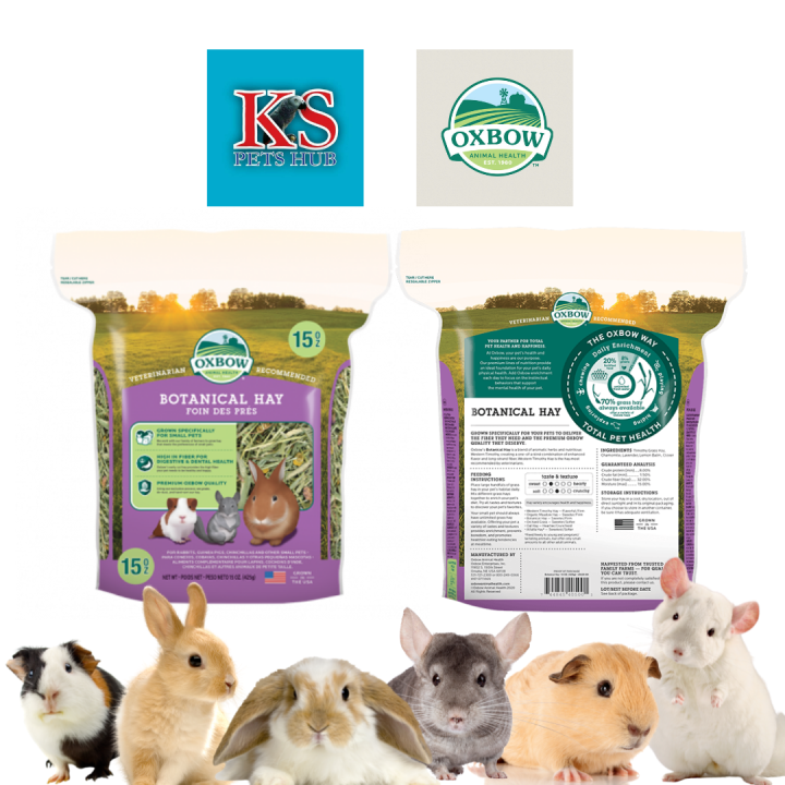 Oxbow Botanical Hay 15oz For Small Animals Feed | Lazada Singapore
