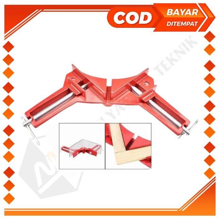 Alat Jepit Siku Corner Clamp Sudut siku 90 derajat Klem Penjepit sudut ...