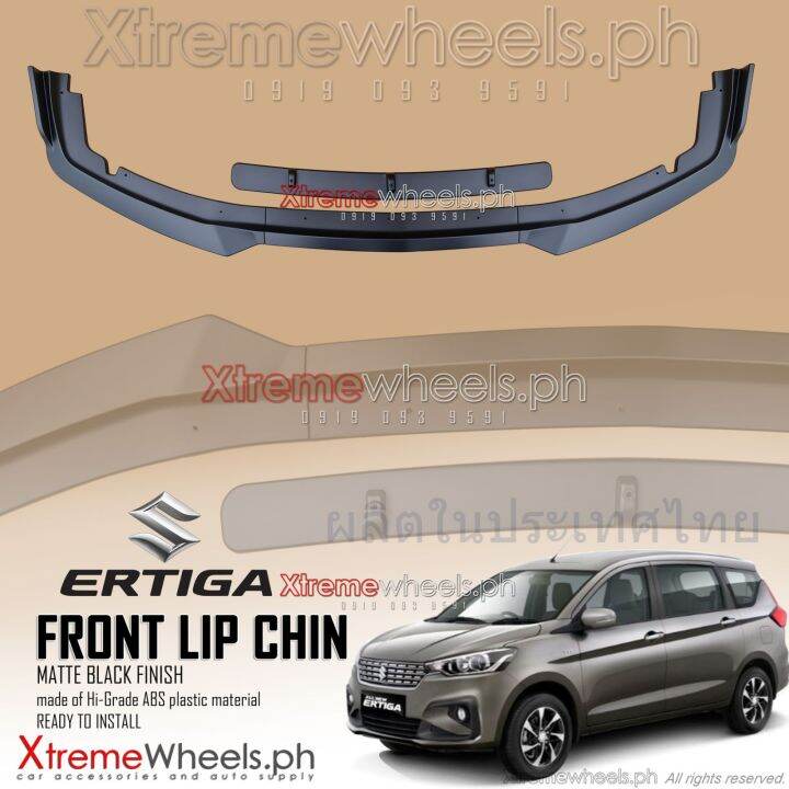 Ertiga GA GL GLX 2014-2023 Front Lower Bumper Diffuser / Front Lip ...