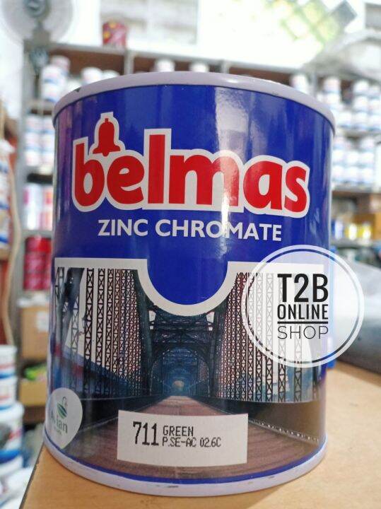 Meni besi Belmas 1 kg. Zinc chromate. Cat anti karat | Lazada Indonesia