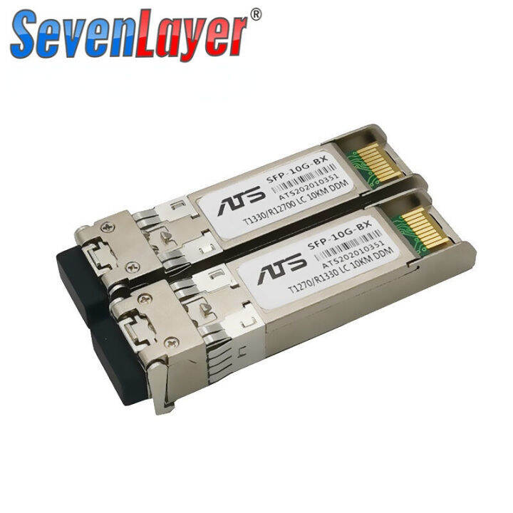 10G SFP module BIDI 10GBASE Fiber Optic SFP Transceiver Module SM LC ...