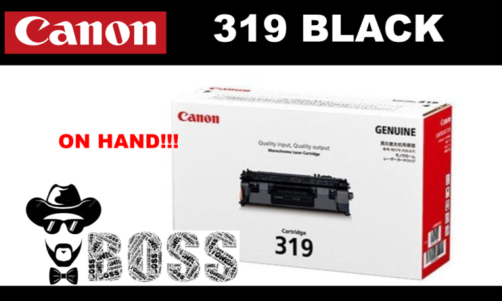 Canon 319 Black Original Toner Cartridge | Lazada PH