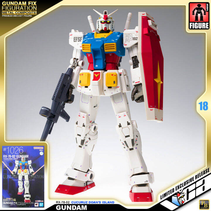⭐️ PREMIUM BANDAI PB TAMASHII NATIONS GUNDAM FIX FIGURATION METAL COMPOSITE GFFMC RX-78-02 ...
