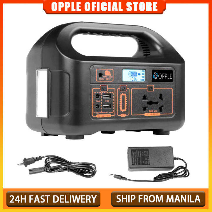 OPPLE Portable Solar Generator 220V 150W Outdoor Power Station Large ...