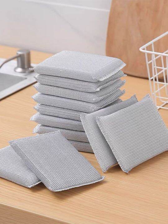 4in1 Scouring Pad Non-Scratch Scouring Sponge Scrub Pads ''8.5x13CM ...
