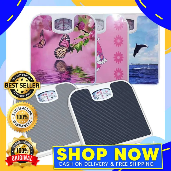 ORIGINAL COD Mechanical Health Scale Human Weighing Rotating Dial Scale ...