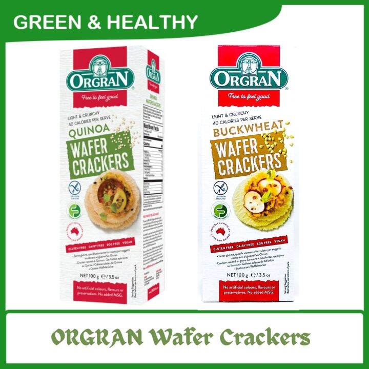 ORGRAN Wafer Cracker - Gluten Free 100G | Lazada