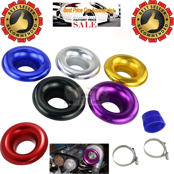 Short RAM / Cold Air Compressor Intake Intake Velocity Stack/Turbo Horn ...