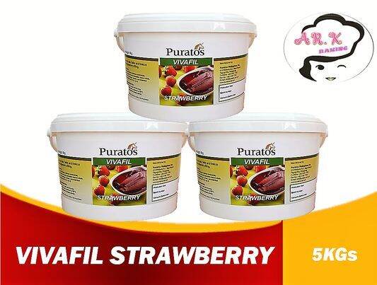 Puratos Vivafil Strawberry filling 5kg | Lazada PH