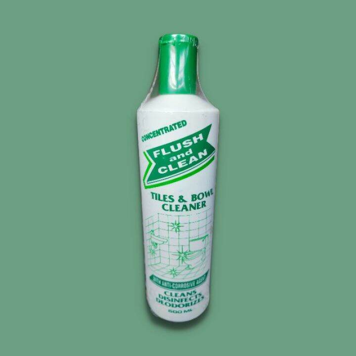 Flush and clean 500ml(Concentrated toilet bowl cleaner) | Lazada PH