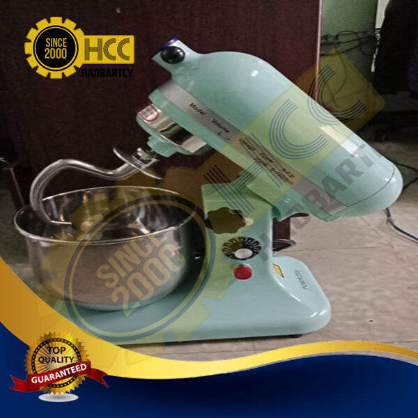 Commercial Planetary Cake Mixer 7L with Hook, Paddle, and Whisk Gear ...