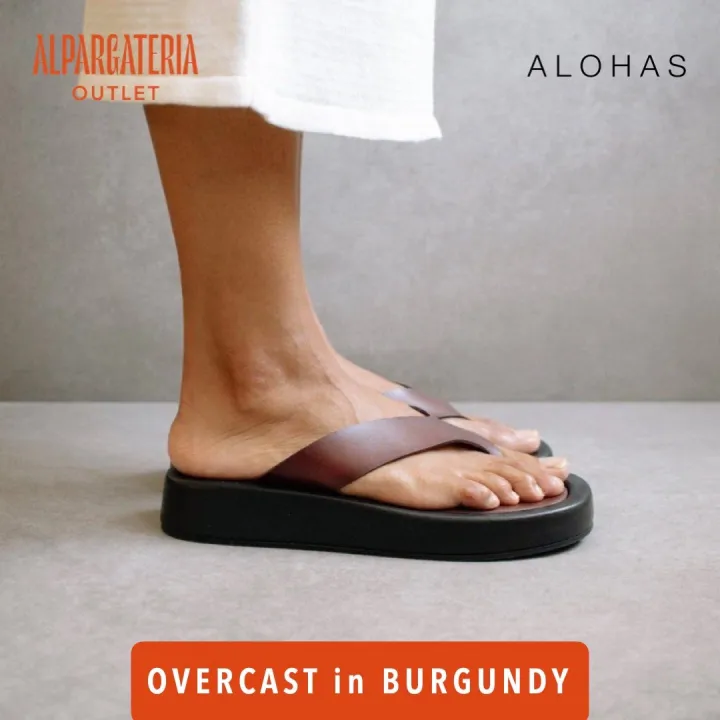 Alpargateria PH Outlet Alohas Overcast Platform Slippers | Lazada PH