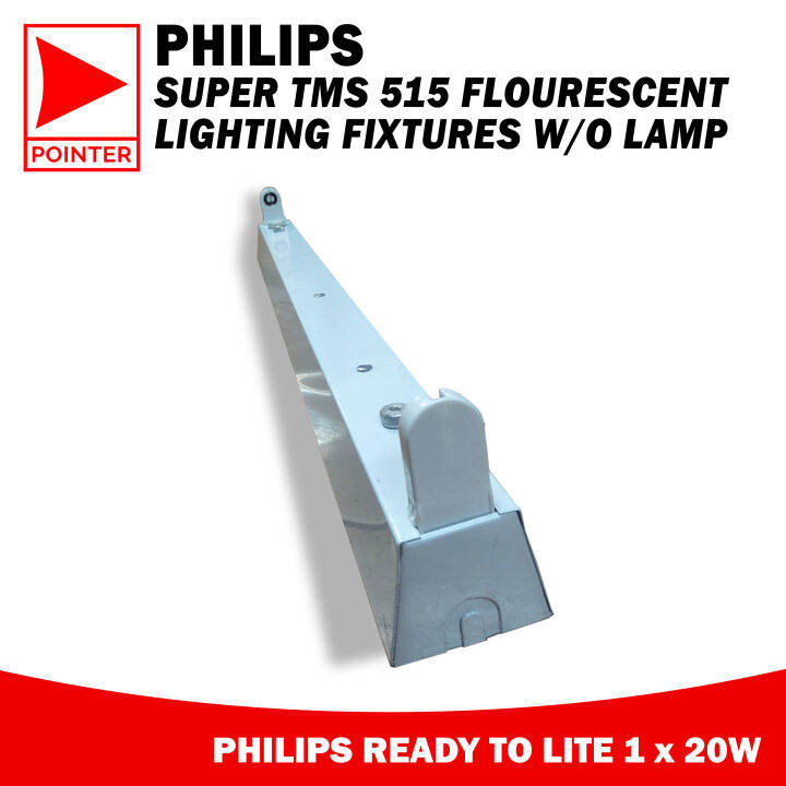 Philips Fluorescrent Lighting Fixture Super TMS 515 1x20W | Lazada PH