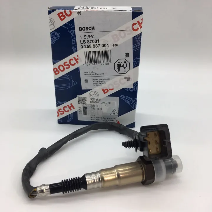 Oxygen sensor Bosch เซ็นเซอร์ท่อไอเสีย สำหับรถบรรทุก FAW / WEICHAI ...