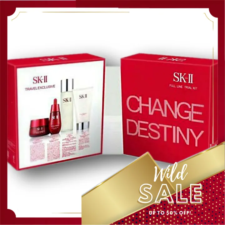 SK-II Travel Exclusive Full Line Trial Kit Of Water Emulsion 4 In 1 ...