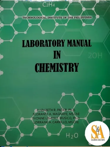 Laboratory Manual in Chemistry | Lazada PH