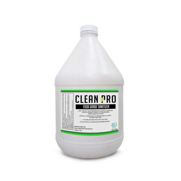 Clean Pro Food Grade Sanitizer 1 Gallon | Lazada PH