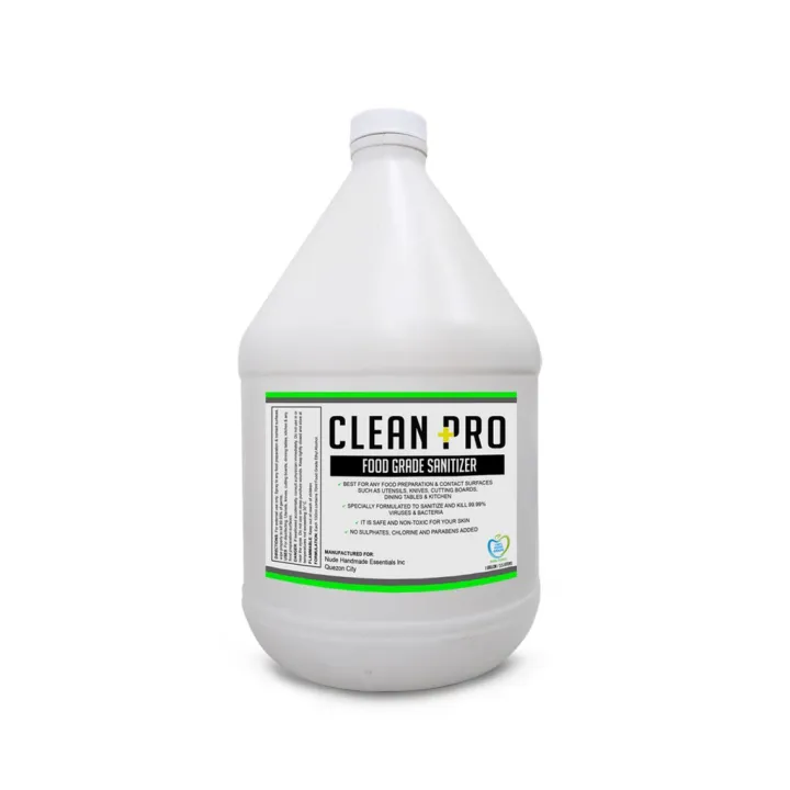 Clean Pro Food Grade Sanitizer; 3.5 Liters | Lazada PH