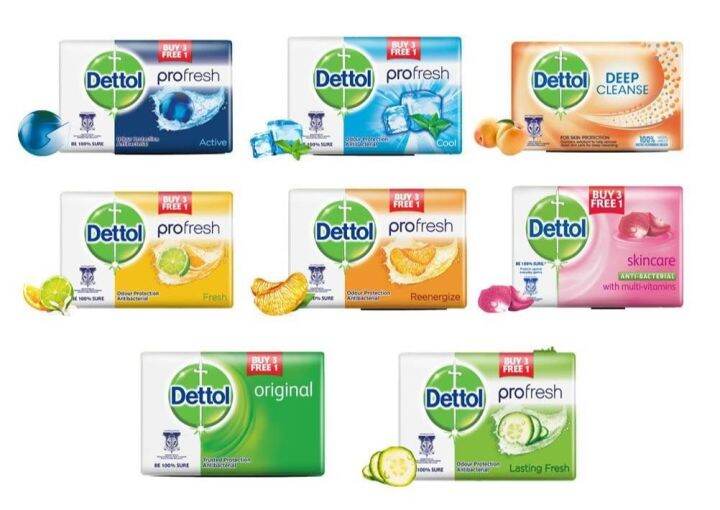 Dettol Bar Soap 65gm x 3’s | Lazada