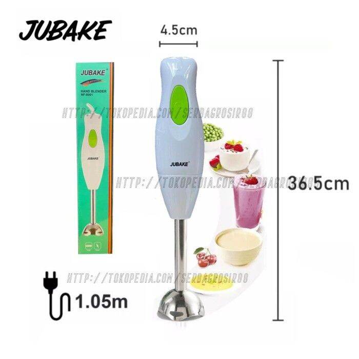 Hand Blender Jubake Portable Multifungsi Penggiling Juice Buah Daging ...