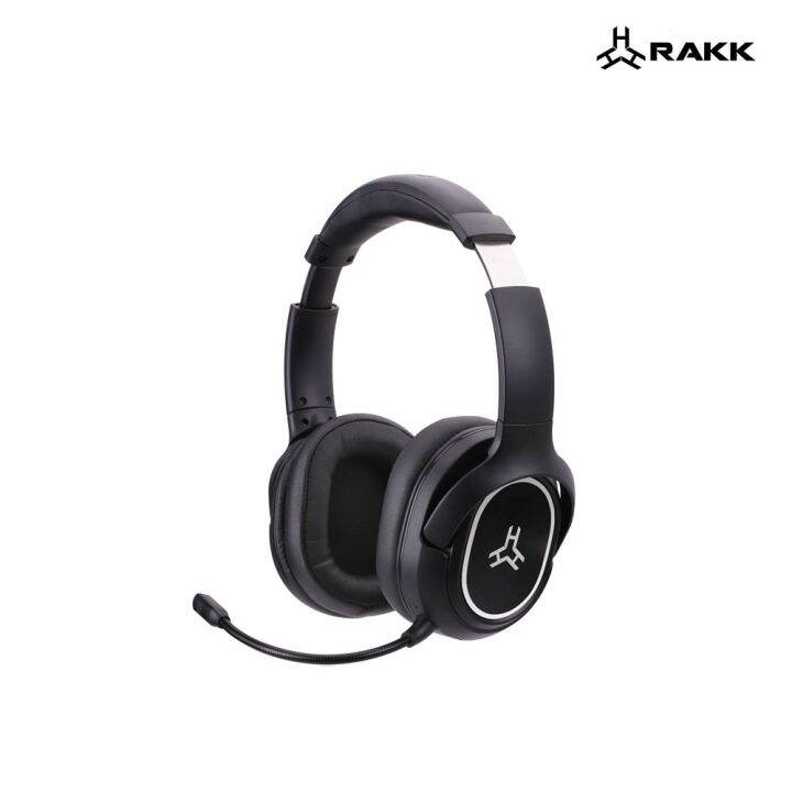 RAKK PRIYO Trimode 1000 mAh Folding Design Gaming Headset Black | Lazada PH