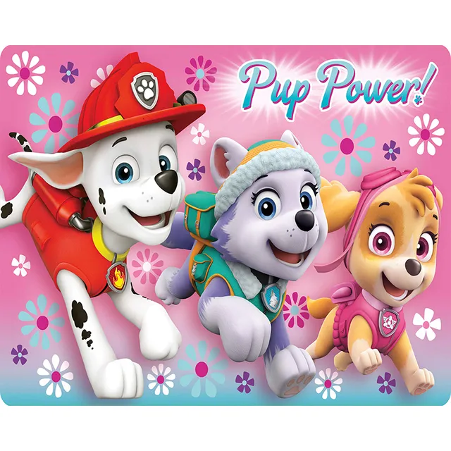 Paw Patrol Backdrop Blue Sky Cartoon Dog Paw Baby Shower Photography ...