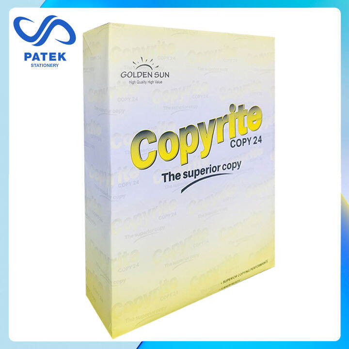 Patek Copyrite Bond Paper Laser Ready Superior Copying Performance ...