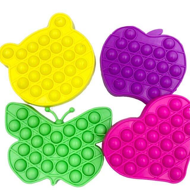 ACC Mini Pop It Mainan Anti Stress Untuk Anak kecil Ukuran Kecil ...