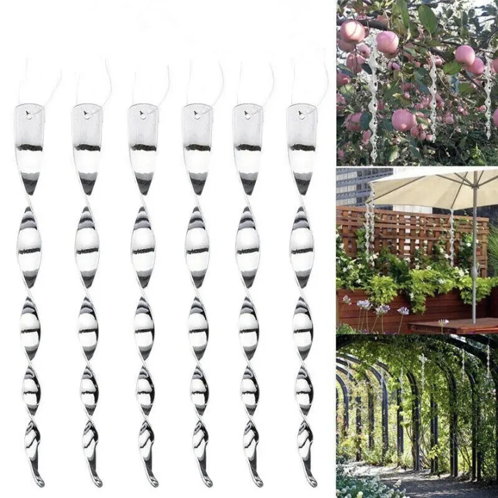 Bird Driving Stick Reflective Garden Bird Repelling Tool Bird Repellent ...