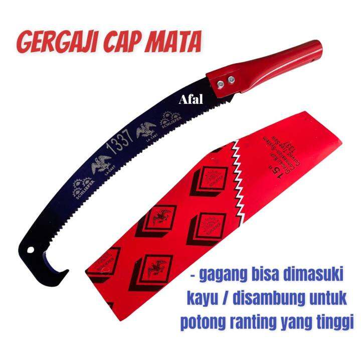 Gergaji Potong Ranting Tinggi Cap Mata Asli - Graji Gagang Bisa Sambung Alat Pangkas Dahan ...