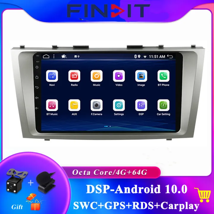 FINDIT9 inch AC8257 Octa Core For Toyota Camry 06-11 Car Radio Head ...