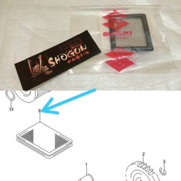 Filter Oli Dalam Strainer Engine Oil Shogun 125 R Shogun SP FD Arashi ...