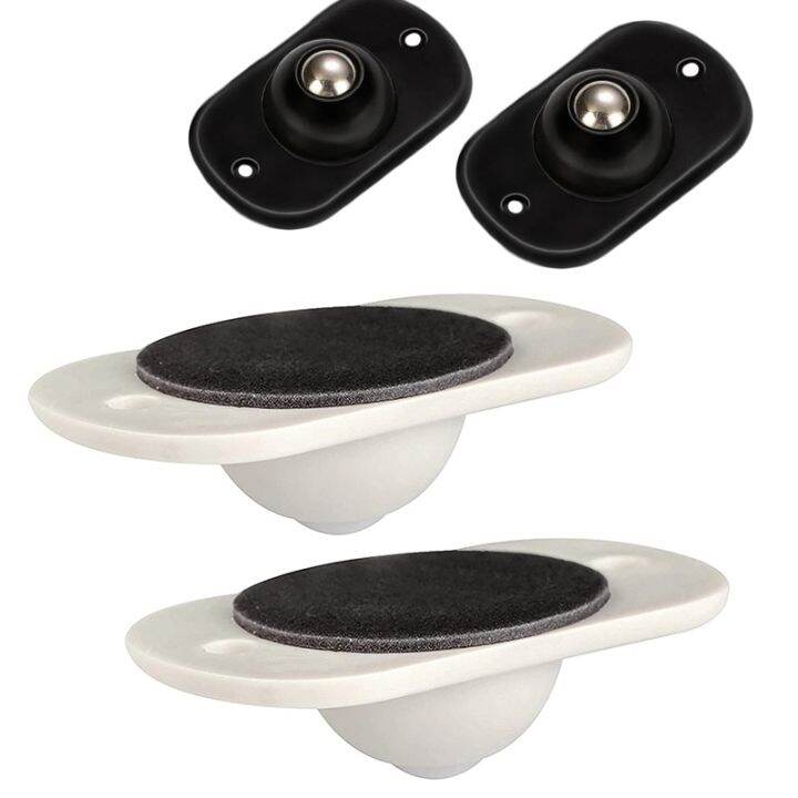 Paste Pulley Paste Type Universal Pulley DIY Self Adhesive Mini Casters ...