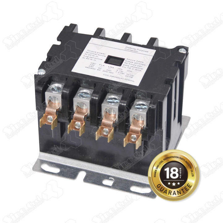 4P40A contactores electronic ac contactor 220v 24 volt contactor 4p ...