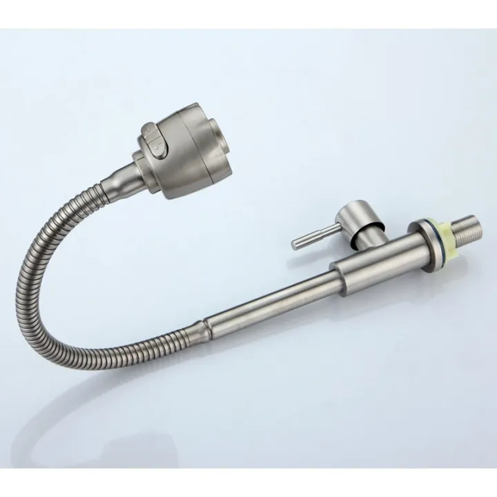 SUS 304 STAINLESS GOSE NECK FAUCETS L/7-TYPE at SEMICRCLE TYPR SINGLE ...