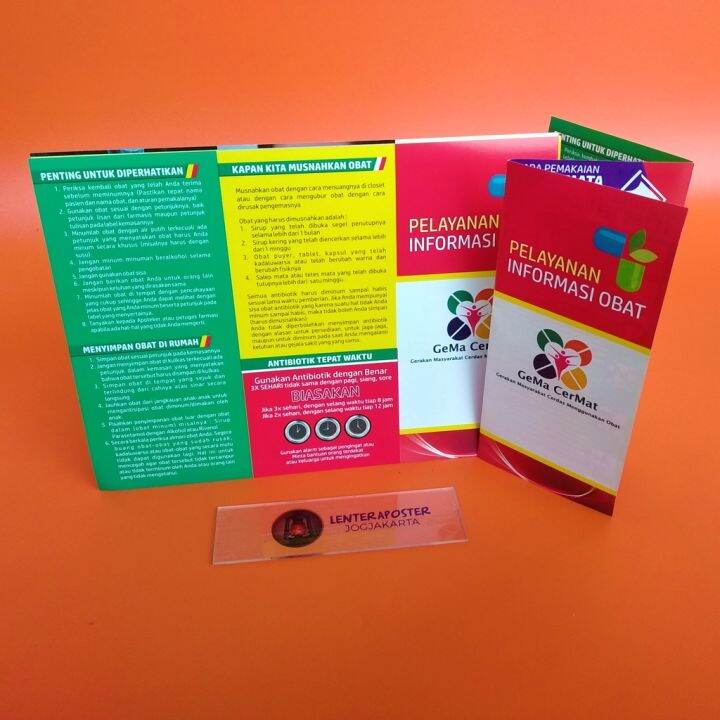 Leaflet atau brosur informasi Obat, Leaflet farmasi, Leaflet Kesehatan. isi 25 lembar. | Lazada ...