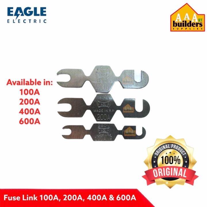 Eagle Fuse Link 100A 200A 400A 600A for Renewable Fuse | Lazada PH