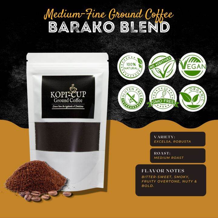 Kopi-Cup Barako | Liberica Coffee | Kapeng Barako | Barako Ground ...